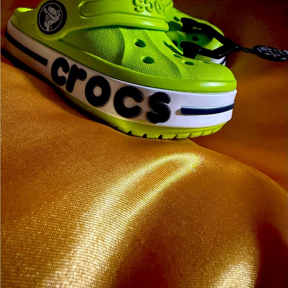 CROCS | Shoes | Brand New Crocs With Logo Writing Size 4c 12 Months Old ...